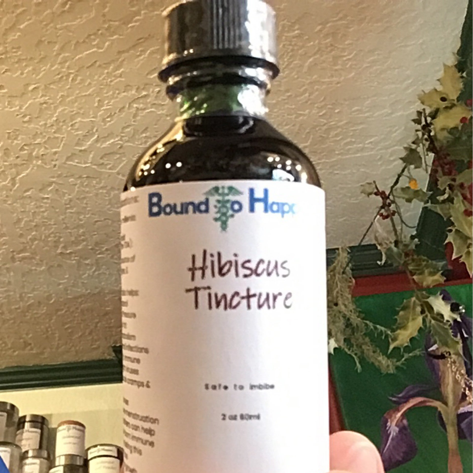 Hibiscus Tincture 2 oz | Bound To Happen